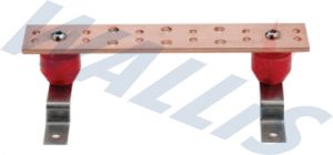 Telecommunications Earth Bar - Earth Bars, Earthing - AN Wallis