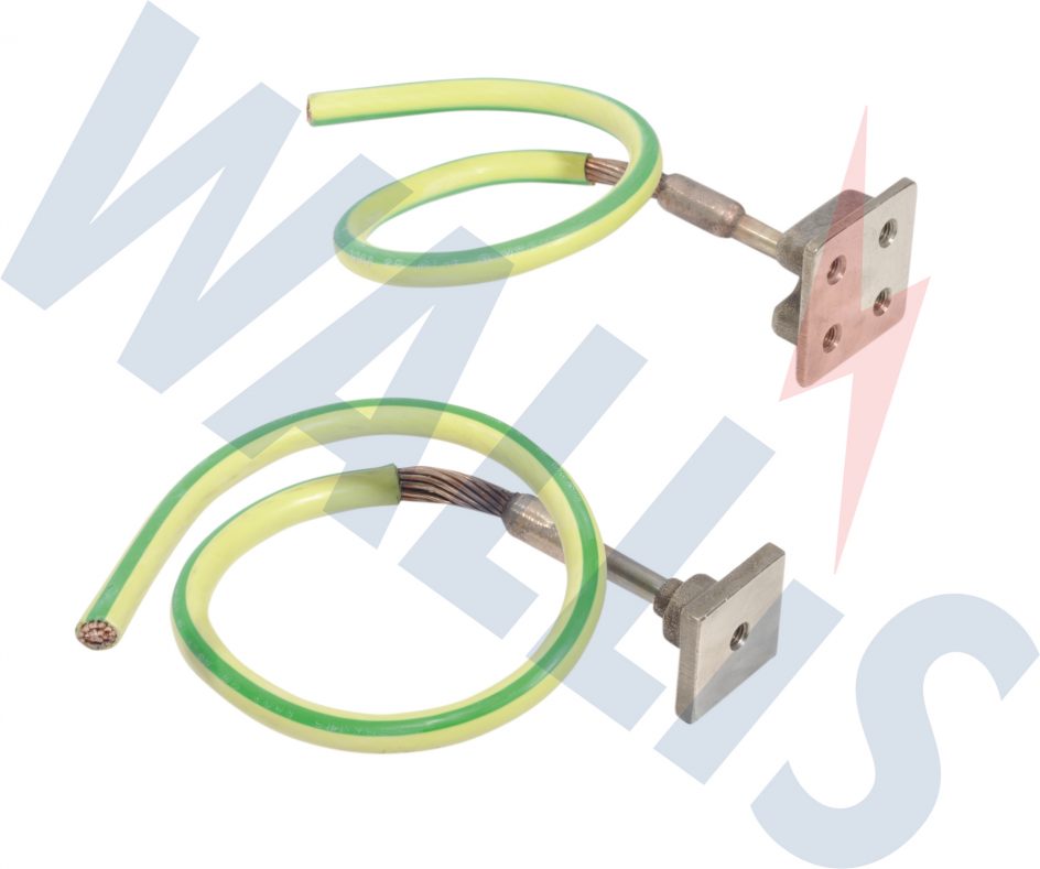 Earth Bonding Points with Pre-welded Tails - Earthing - AN Wallis