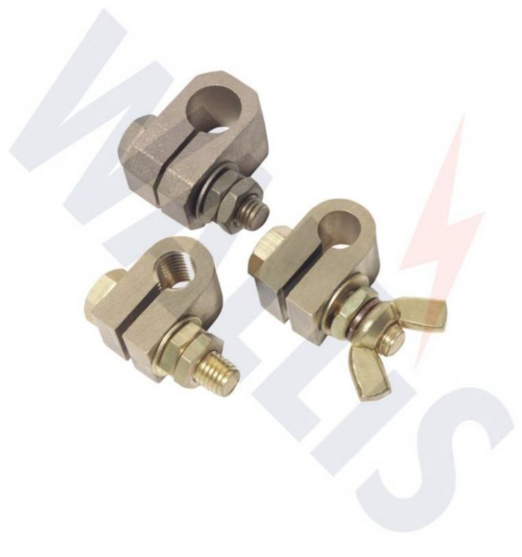 Split Connector Clamps - For use with Copperbond Earth Rods (on rod ...