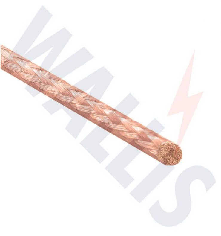 Bare Copper Round Braids - Conductors - AN Wallis