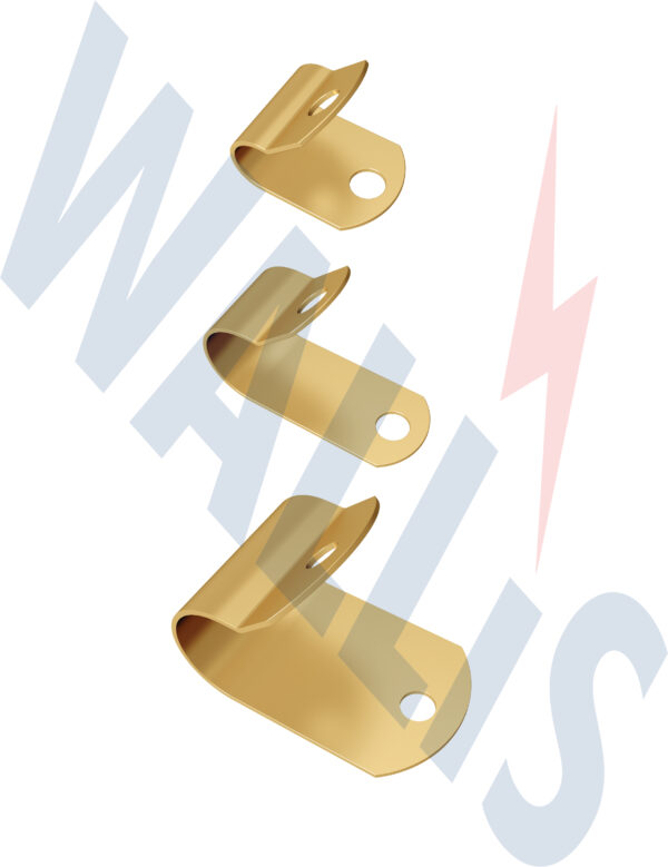 One Hole Cable Clips - Lightning Protection - AN Wallis
