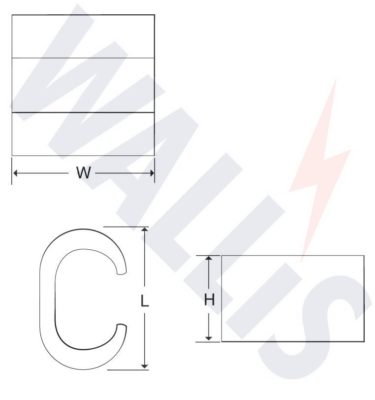 'C' Crimp Connectors | AN Wallis