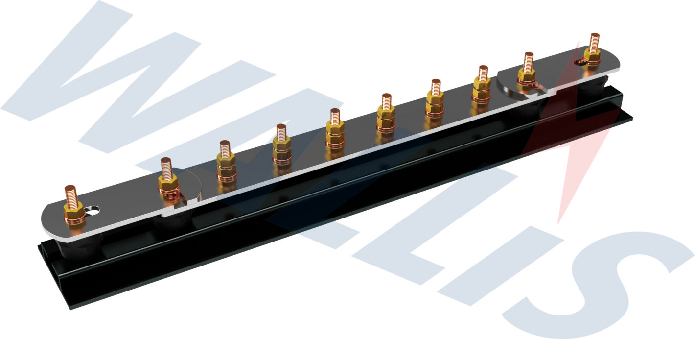 Tinned Earth Bars with Double Disconnecting Links - Earth Bars ...
