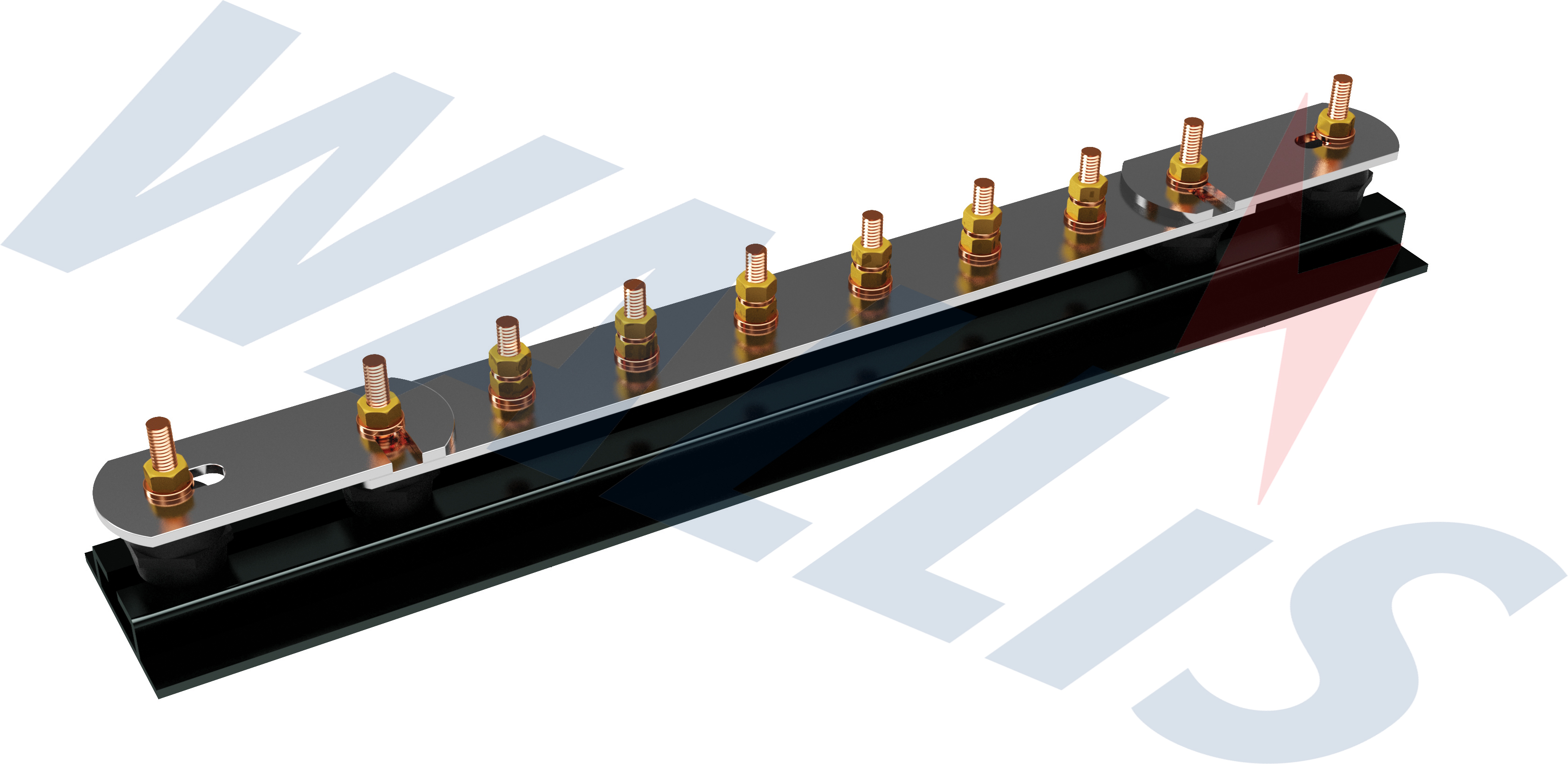 Tinned Earth Bars with Double Disconnecting Links - Earth Bars ...