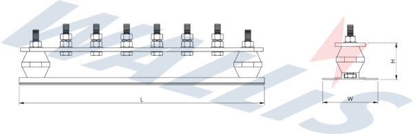Earth Bars - Earth Bars, Earthing - AN Wallis