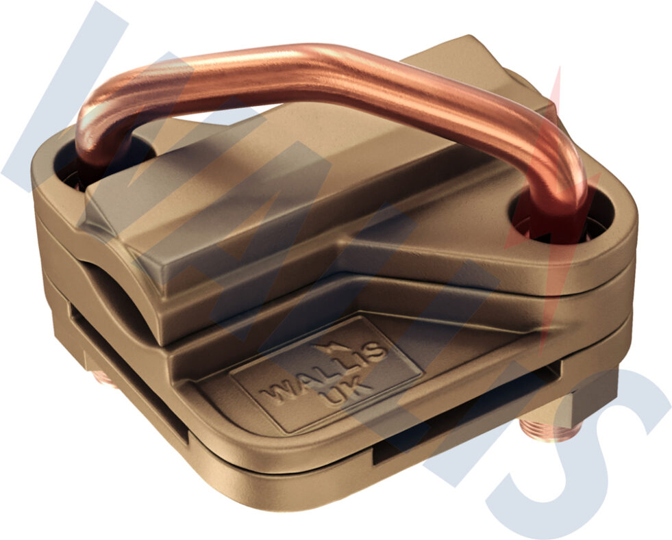 Multi-Purpose Rod to Cable & Tape Clamp - Earthing - AN Wallis