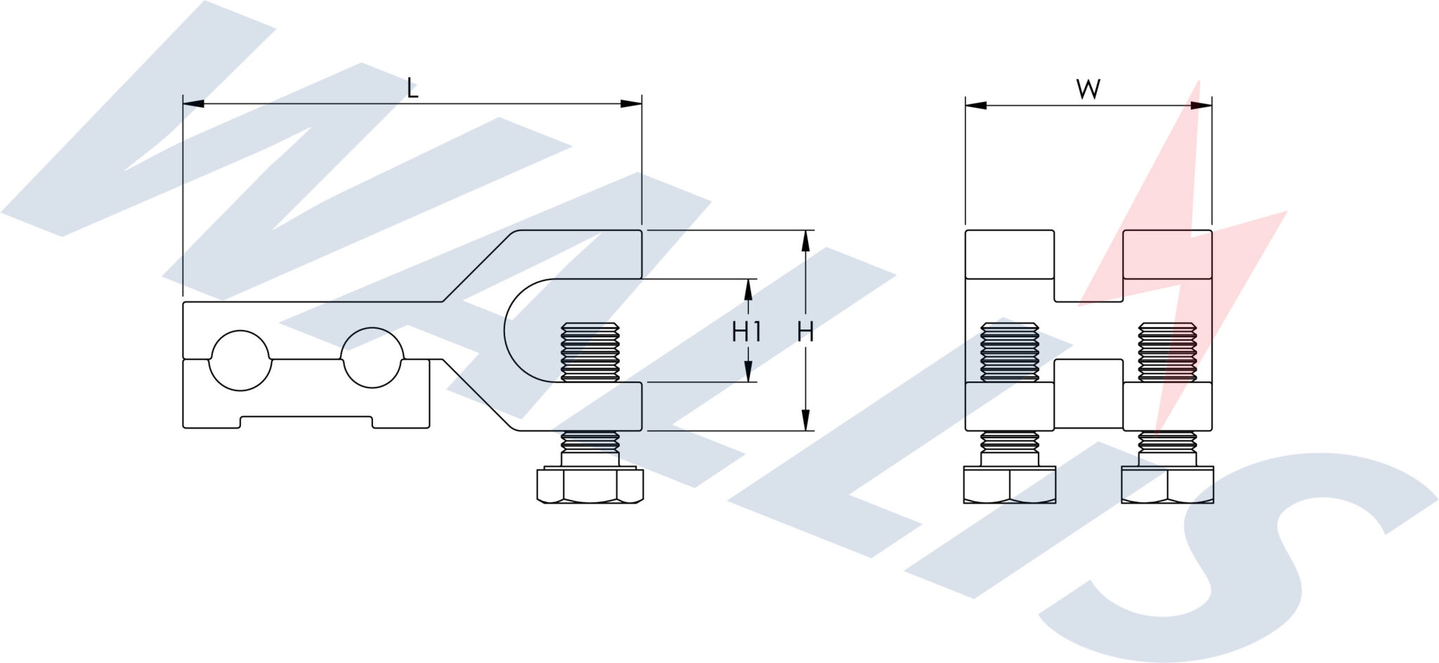 Universal Beam Clamp - Earthing, Earthing Clamps & Connectors - AN Wallis